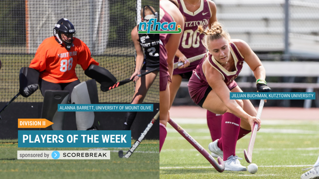 Barrett, Buchman named NFHCA Division II National Players of the Week ...