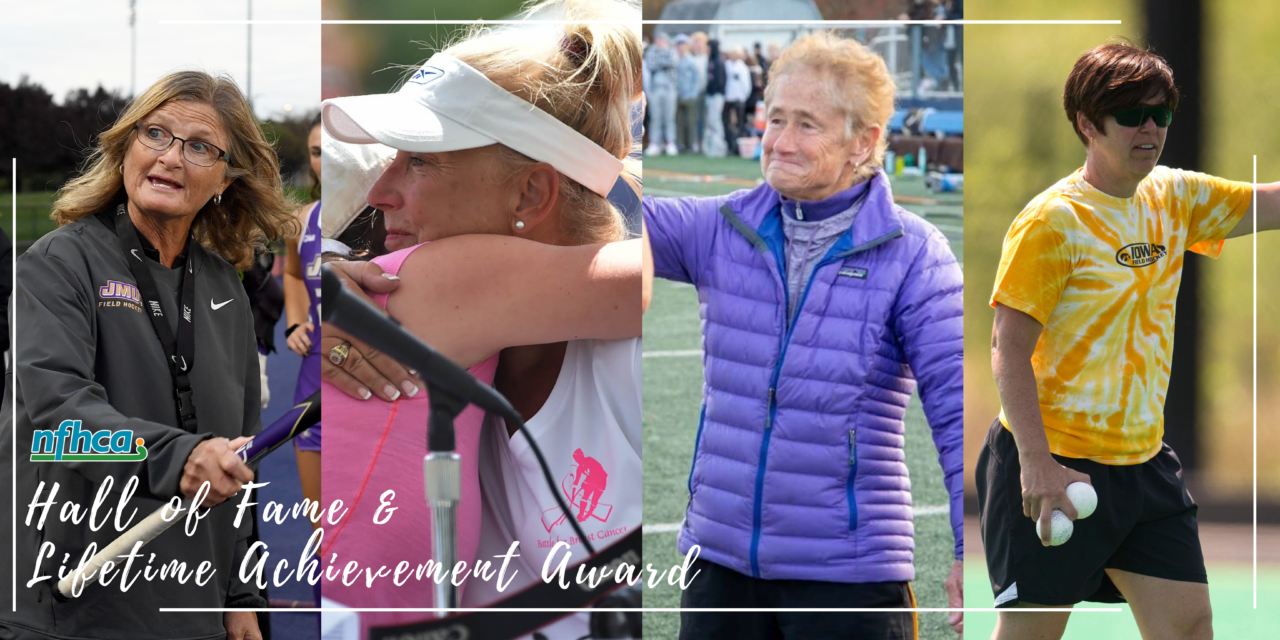 NFHCA 2023 Hall of Fame Class and Lifetime Achievement Award