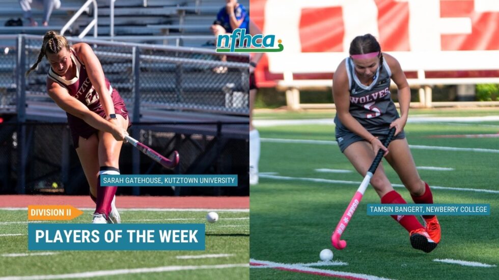 Gatehouse, Bangert | NFHCA DII National Players of the Week