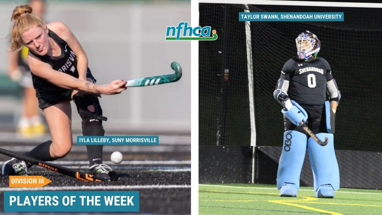 Lilleby, Swann | NFHCA DIII National Players of the Week